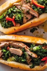 Best Philadelphia Roast Pork Sandwiches with Broccoli Rabe One-Pot Recipe