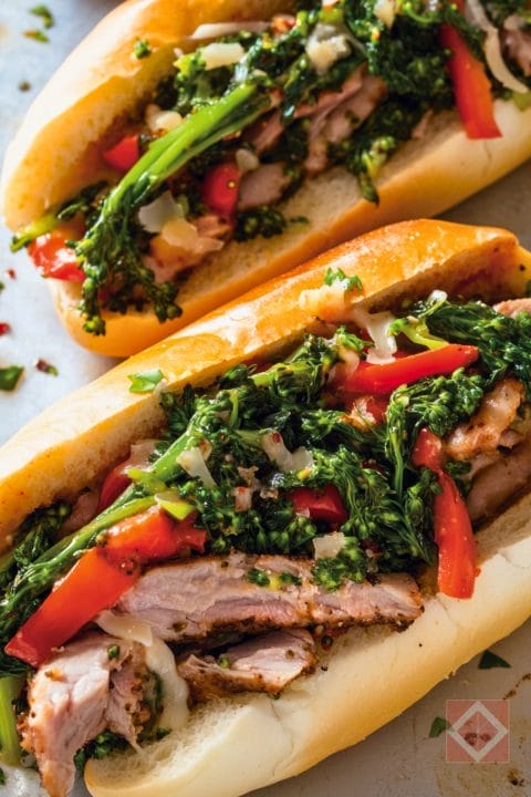 Best Philadelphia Roast Pork Sandwiches with Broccoli Rabe One-Pot Recipe