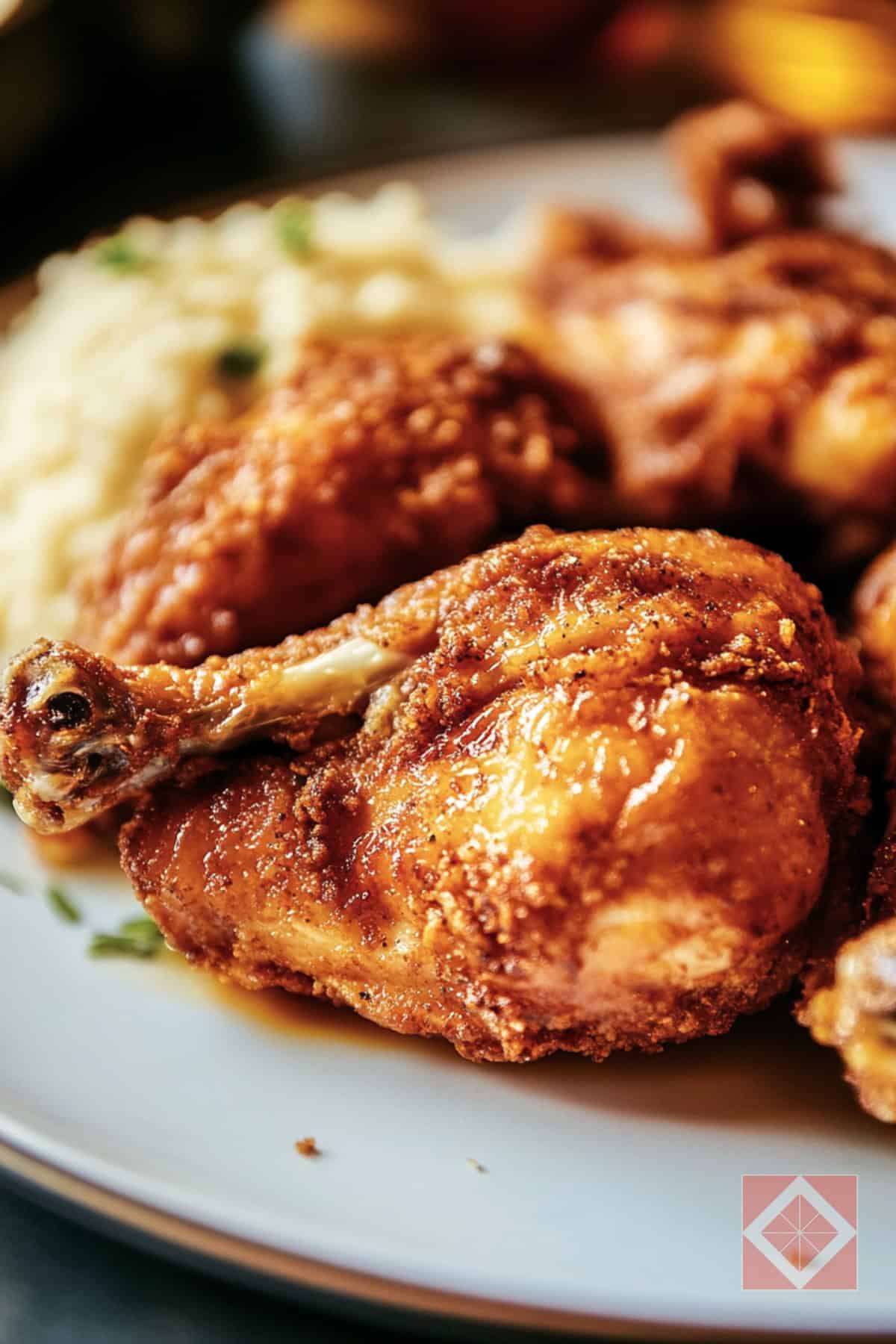Golden Brown & Juicy Southern Fried Cornish Hens