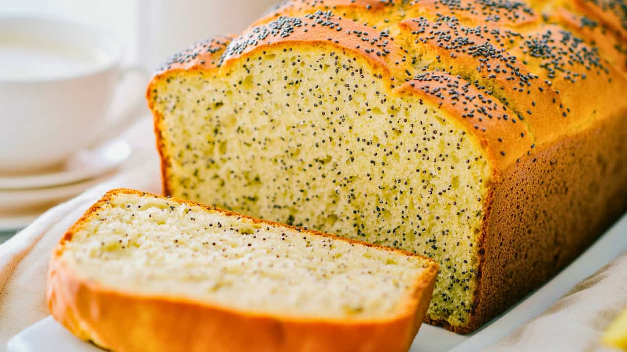 Best Tea Party Treat Poppy Seed Tea Bread Machine Recipe