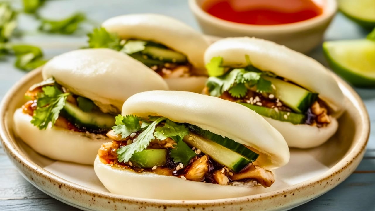 Hoisin Chicken Bao Recipe for Two That Hits the Spot
